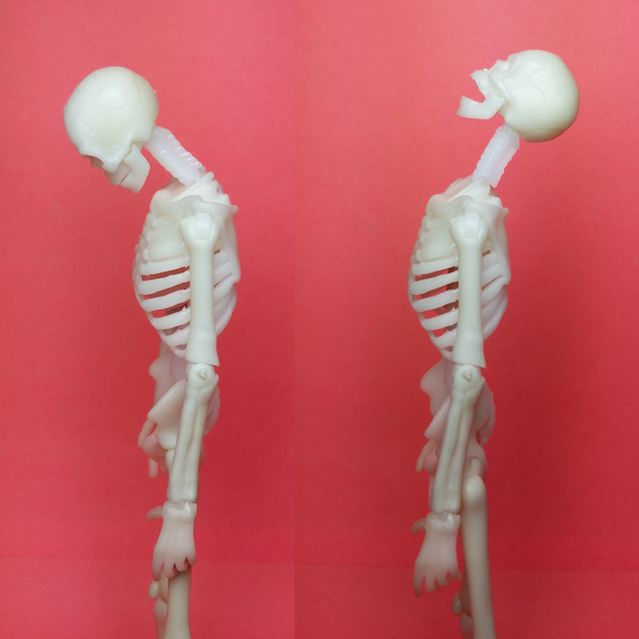 Cryptid Toys Super Articulated Skeleton Test Shots In Hand ...