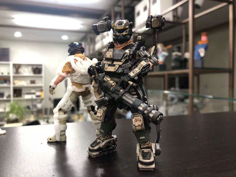 Joy Toy Shares 1:18 Scale Exo Skeleton Test Shot Images – SURVEILLANCE PORT