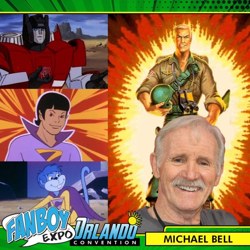 Michael Bell Announced As Special Guest For Fanboy Expo Orlando ...
