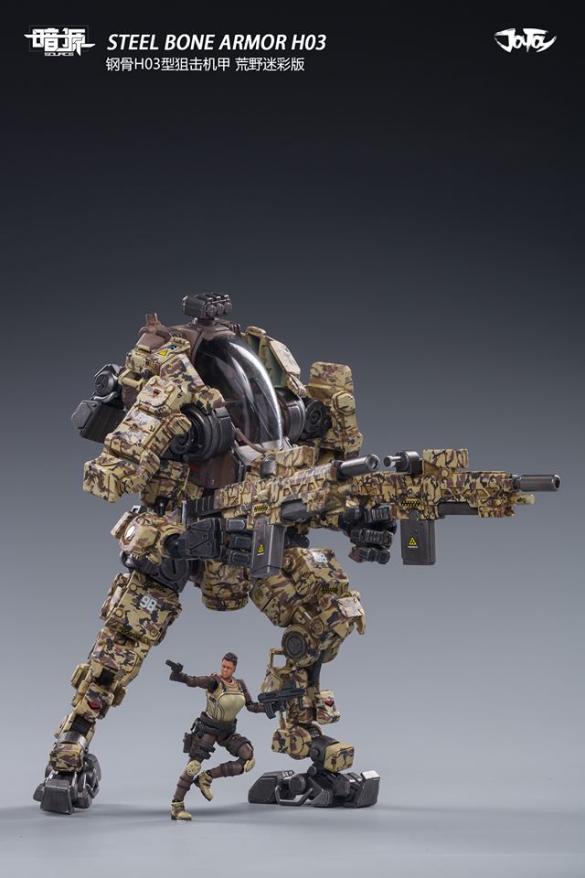 JOY TOY 暗源 Reveals New Source Series Steel Bone H03 Sniper ...