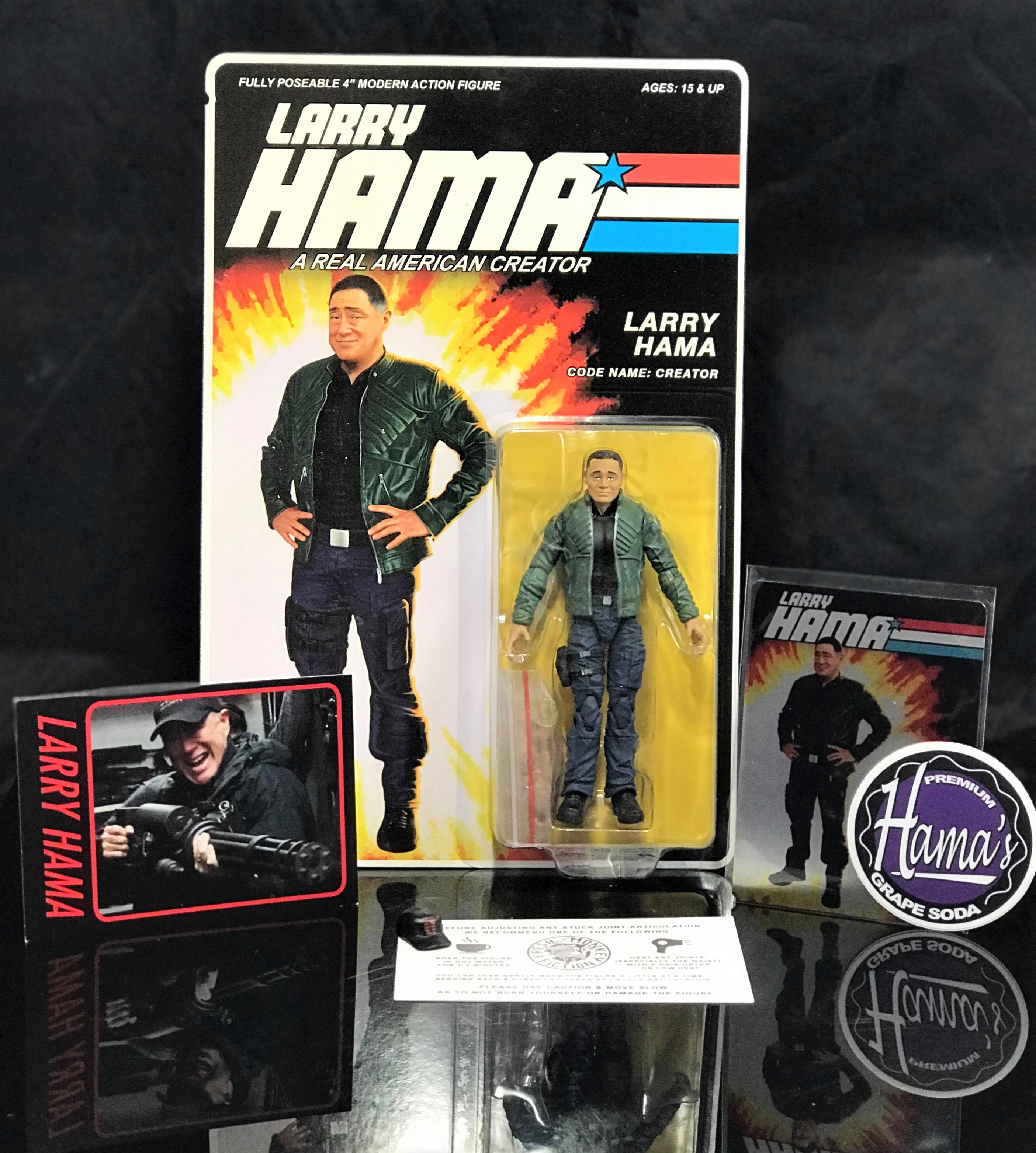 TBT – Fresh Monkey Fiction Larry Hama Action Figure Review ...