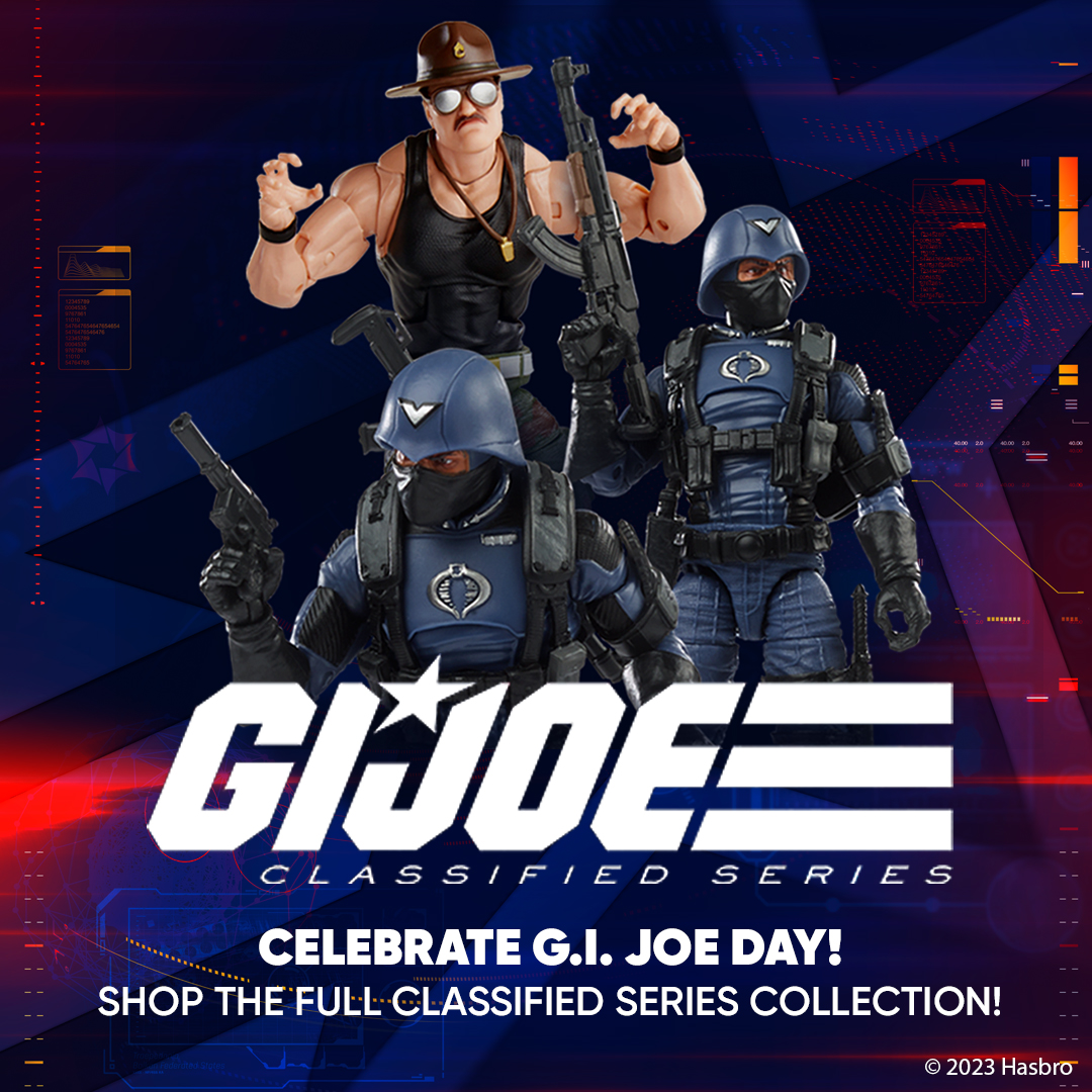 Hasbro Celebrates G.I.Joe Day With New G.I.Joe Classified Reveals ...