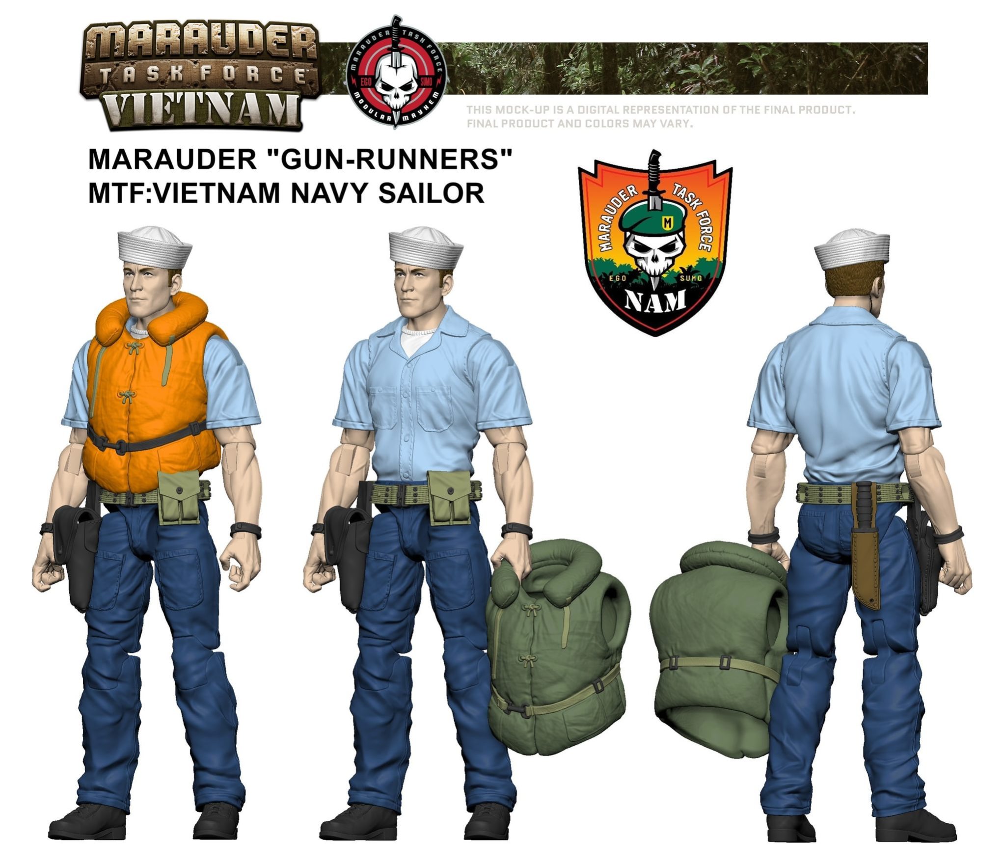 MTF: Vietnam Navy Sailor Sculpt Reveal – SURVEILLANCE PORT