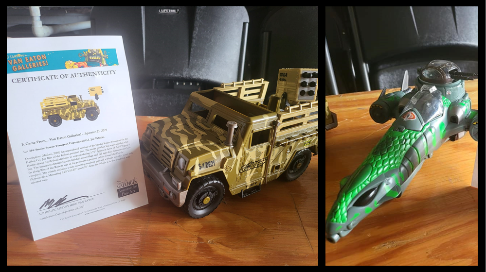 Unreleased G.I.Joe Robot Rebellion Vehicles at JoeFest – SURVEILLANCE PORT