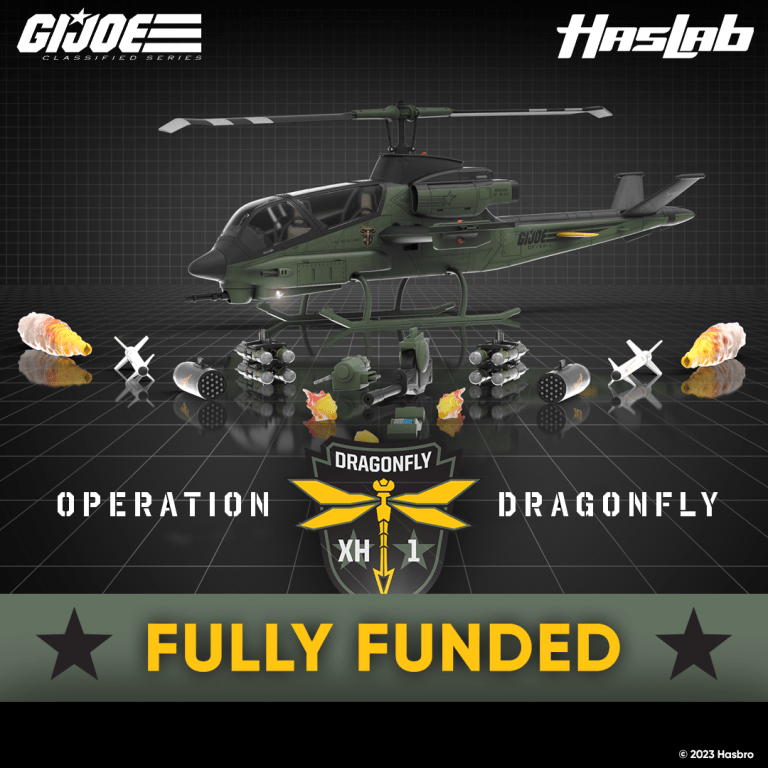 G.I. Joe Classified Series G.I. Joe Assault Copter Dragonfly XH-1 ...