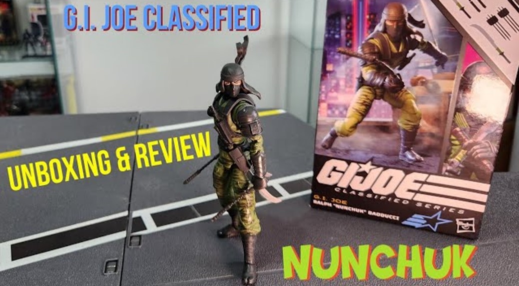 G.I.Joe Classified Series Nunchuk Unboxing and Review – SURVEILLANCE PORT