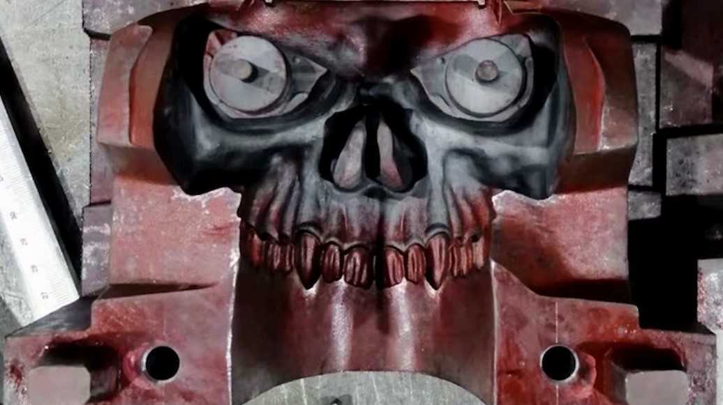 Roboskull MKII Update – Steel Skulls and Pressed Vinyl – SURVEILLANCE PORT