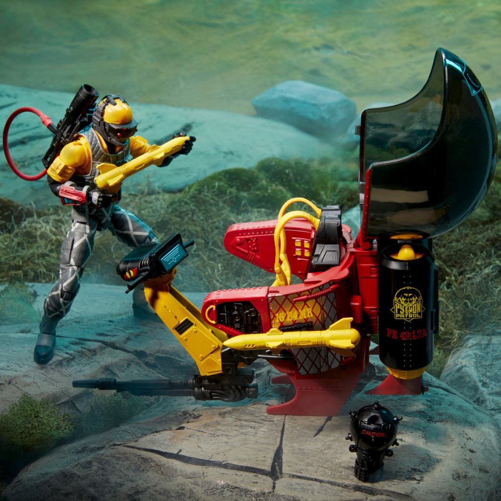 G.I.Joe Classified Series Cobra Python Patrol Tele-Viper 99 Review ...