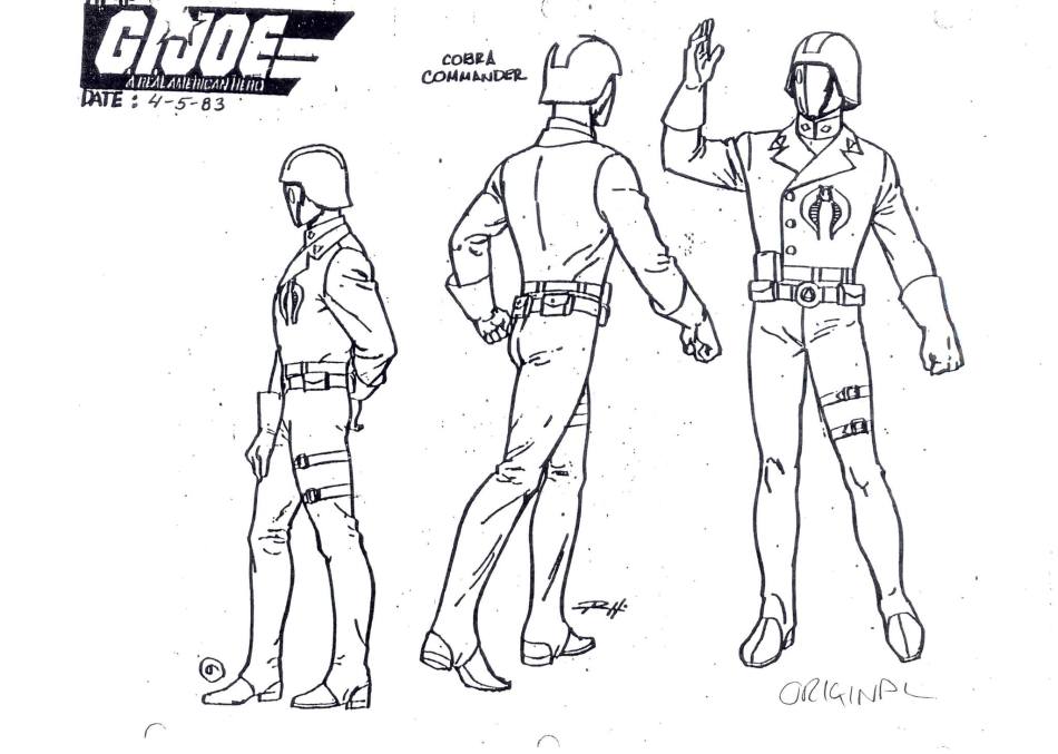 Sunbow Marvel Archive Highlights Over 500 G.I.Joe Model Sheets ...