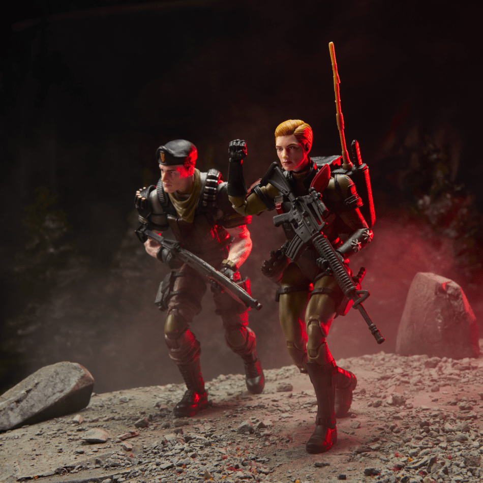 G.I.Joe Classified Series Night Force Falcon and Quarrel Review ...