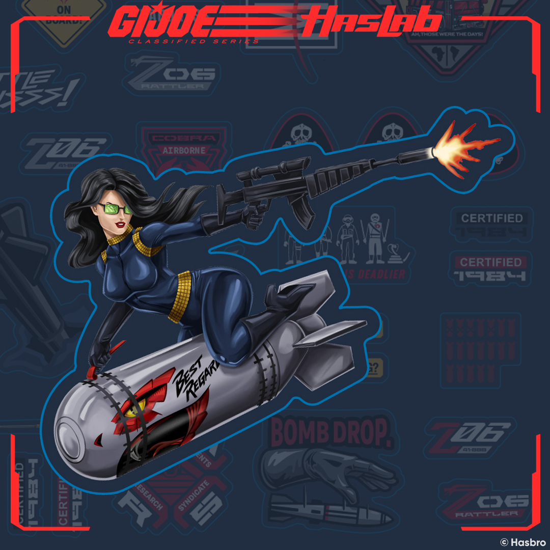 G.I.Joe HasLab Cobra Rattler Ground Attack Jet Custom Label Sheets ...