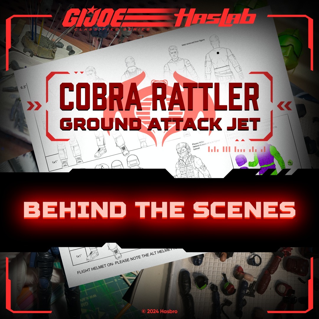 Final Countdown For The G.I.Joe HasLab Cobra Rattler – SURVEILLANCE PORT