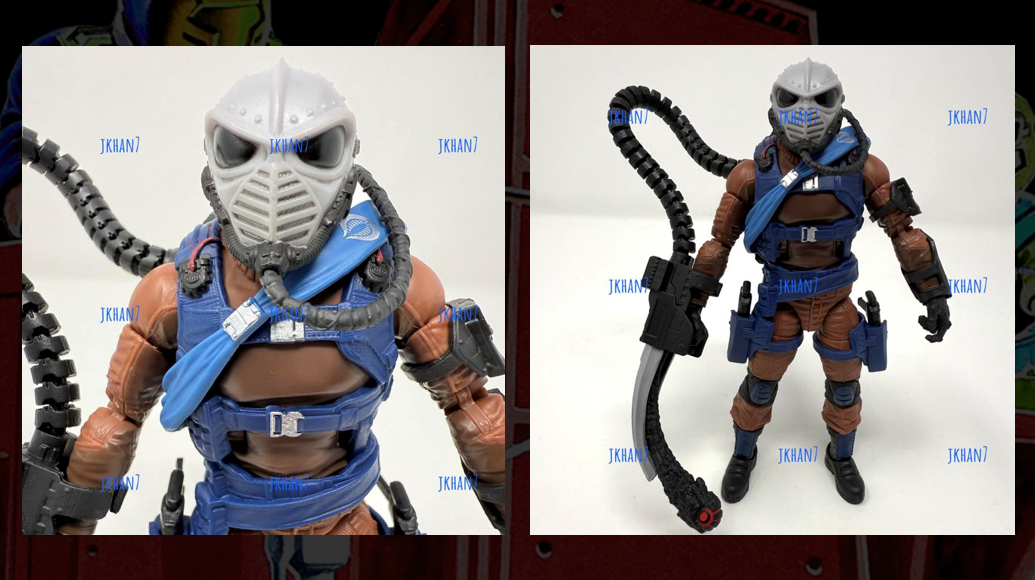 G.I.Joe Classified Series Cobra Frag Viper Production Test Shot ...