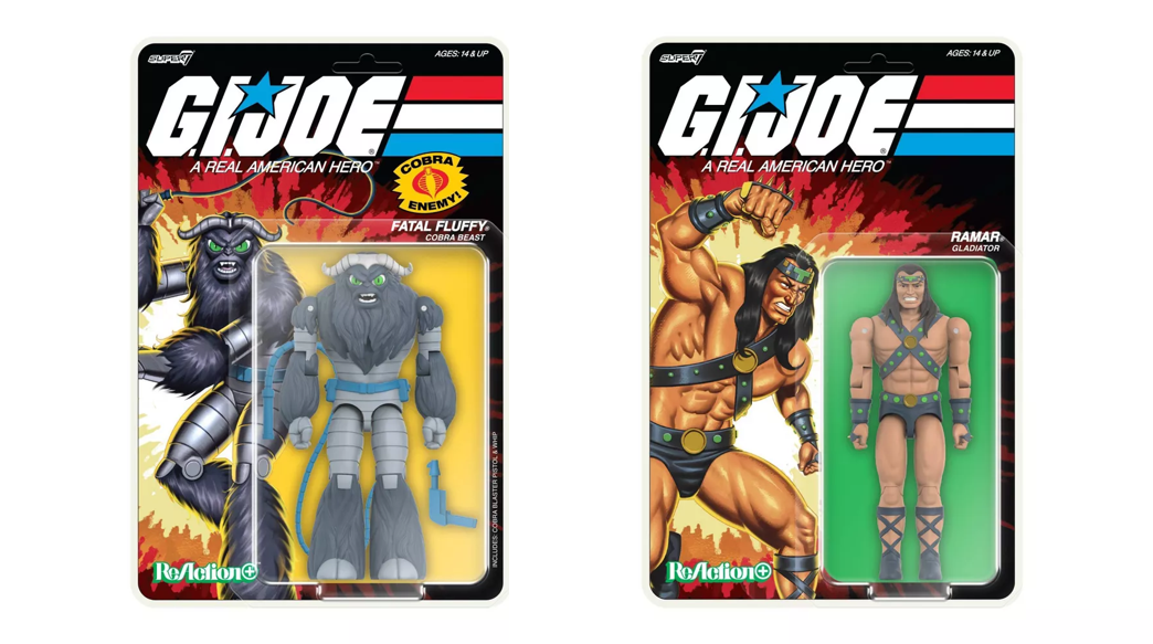 Super7 ReAction+ G.I.Joe Ramar and Fatal Fluffy Pages Up On Target ...