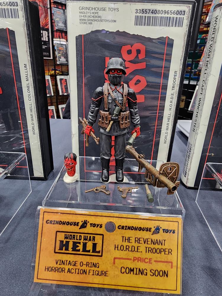 Toylanta 2025 – Grindhouse Toys World War Hell Display – SURVEILLANCE PORT