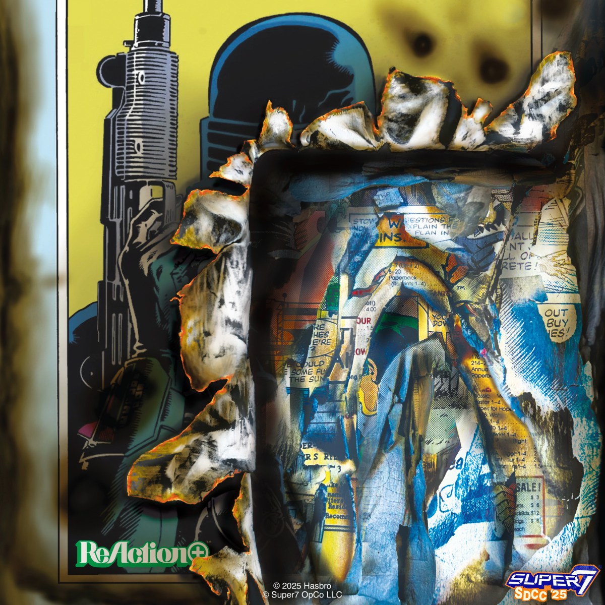 SDCC 2025 Super7 ReAction+ G.I.Joe Time Bomb Cobra B.A.T. Official ...