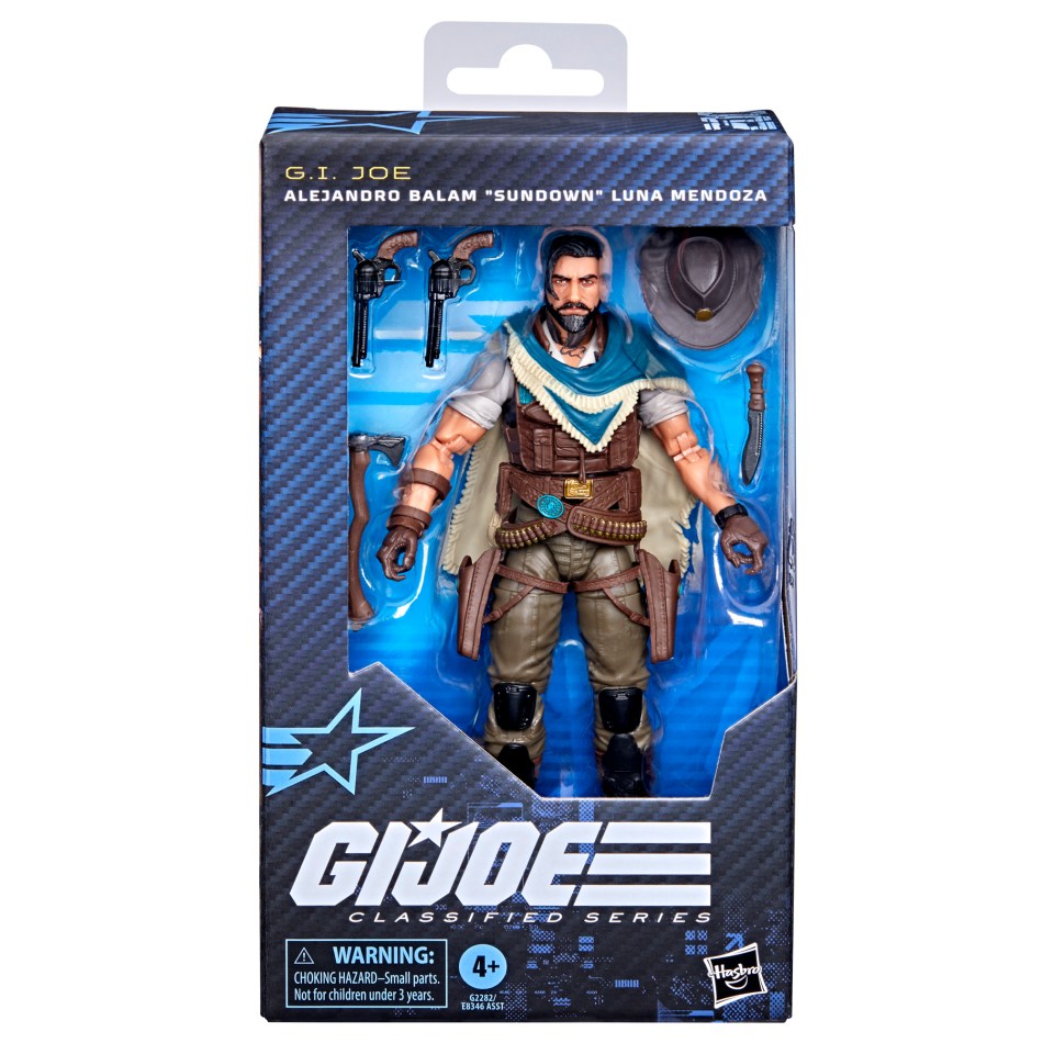 G.I.Joe Classified Series Alejandro Balam Sundown Luna Mendoza In Hand ...